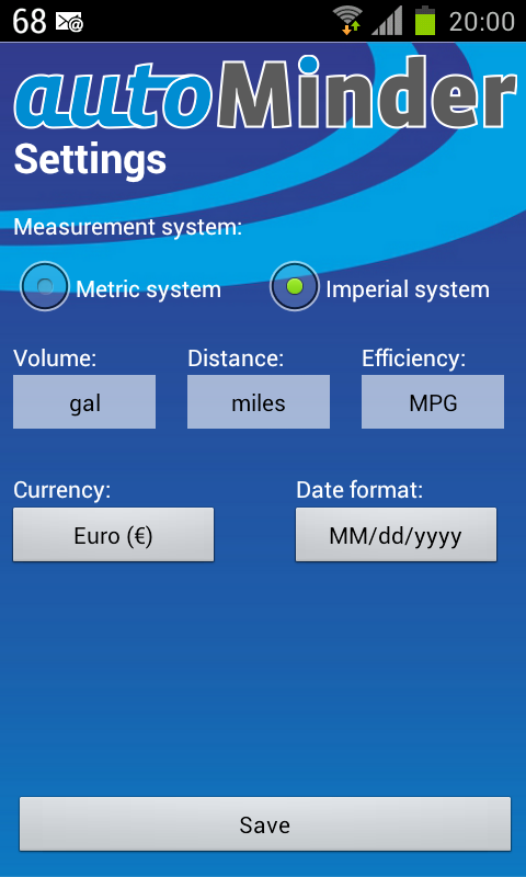 autoMinder - App on Amazon Appstore