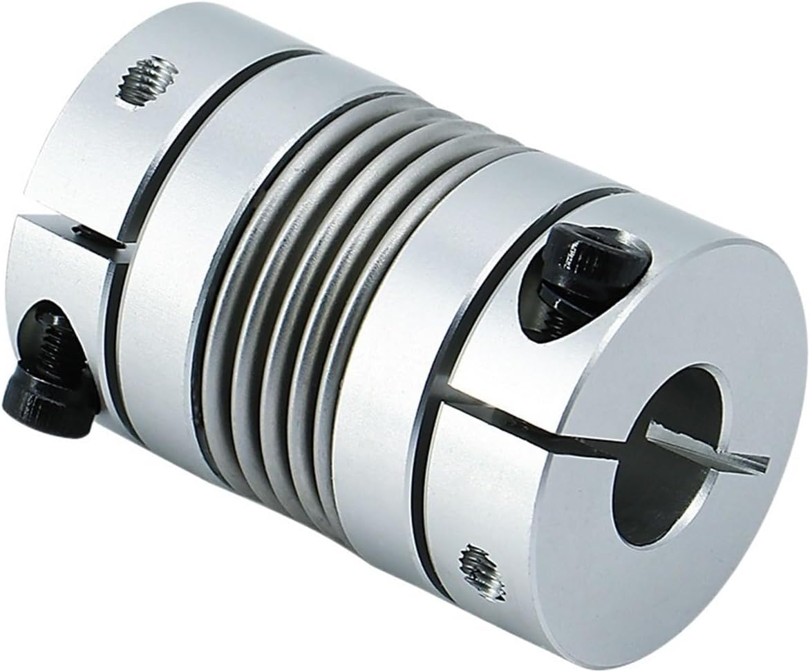 Amazon.com: HLYTFV Aluminum Plum Flexible Shaft Coupling 1pcs D25L38 ...