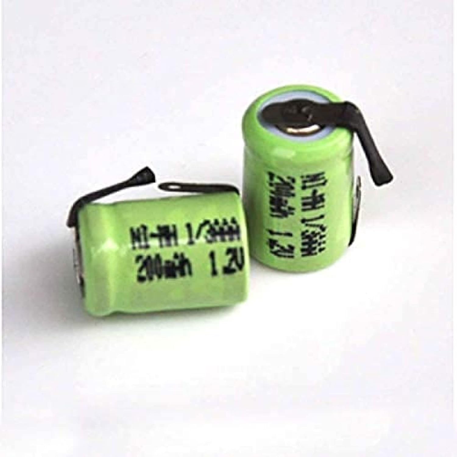 Amazon.com: GUITU Compatible for 2PCS 1.2V 1/3AAA Ni-mh Rechargeable ...