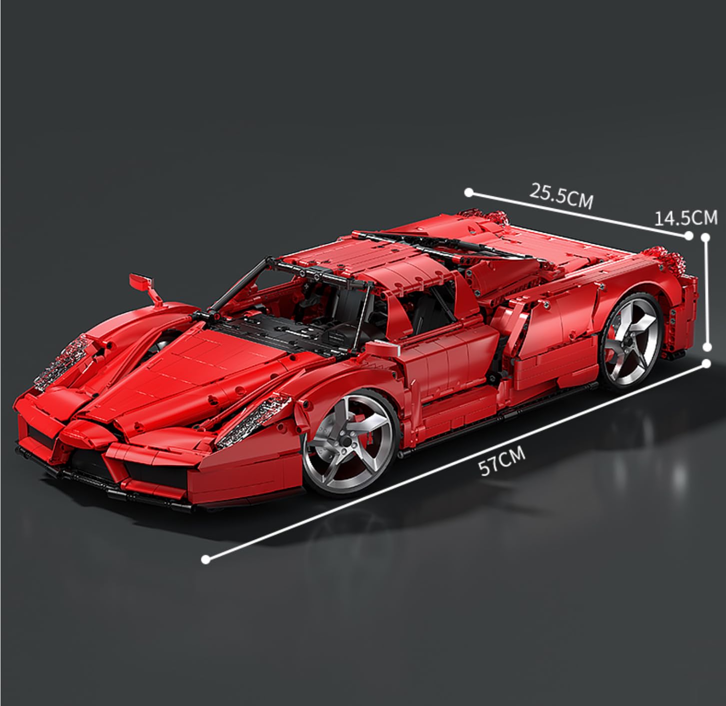 Lego Technic Ferrari Enzo Mould King 13067 ICARUS Inkl. Motor Und RC