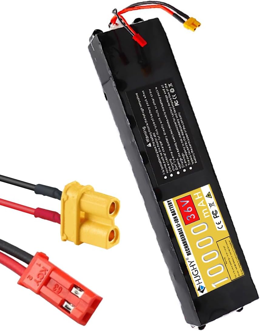 Amazon.com : HJGHY 36 Volts Electric Scooter Battery Pack 36V 10Ah/12Ah ...
