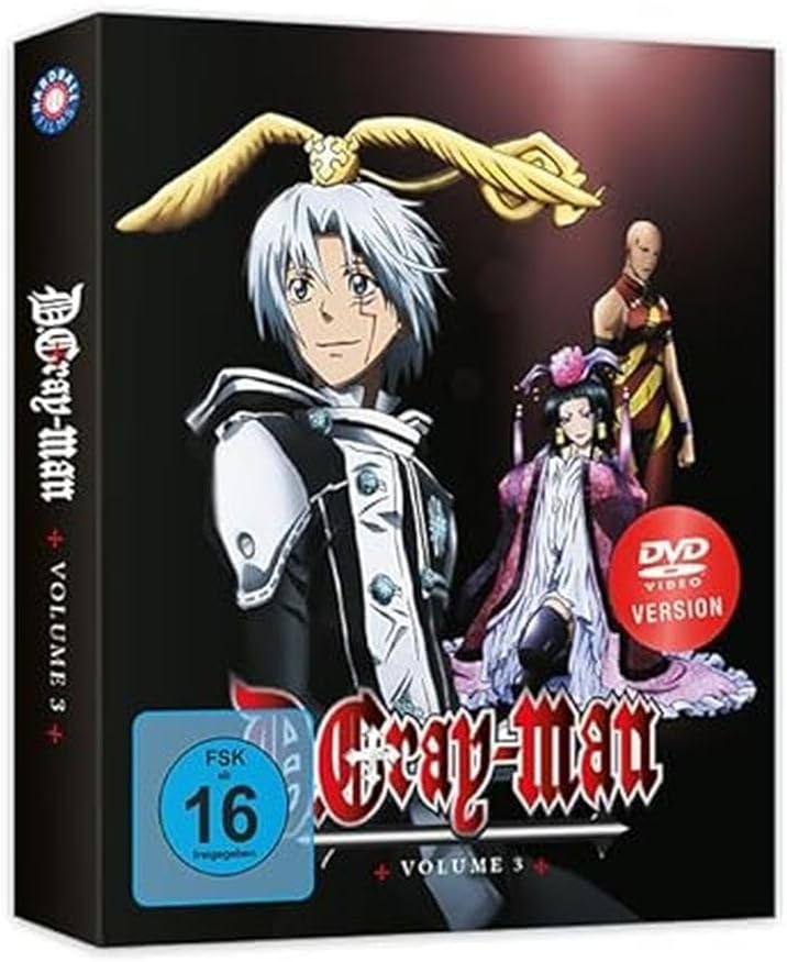 Amazon.co.jp: D.Gray-man - Box Vol.3 (3 DVDs) : DVD