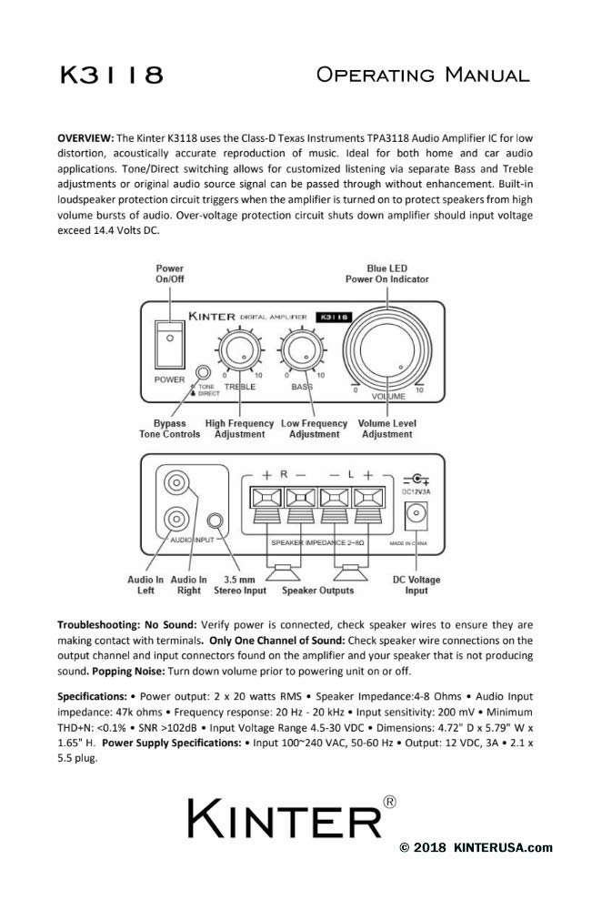 Kinter K3118 Texas Instrument...B0787BRQ2F | Encarguelo.com