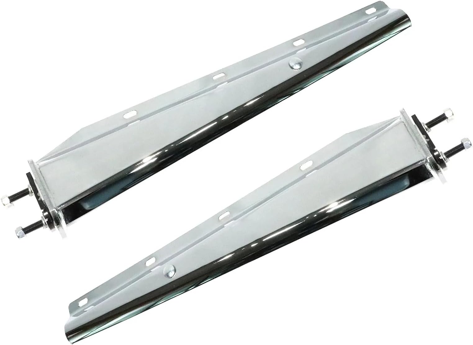 Amazon.com: Mud Flap Hangers for Semi Trucks - Set of 2 Chrome Mud Flap ...