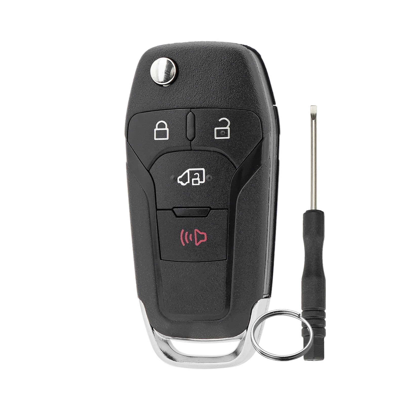 Amazon.com: 4 Button Car Remote Control Key for Ford Transit 2019 2020 ...