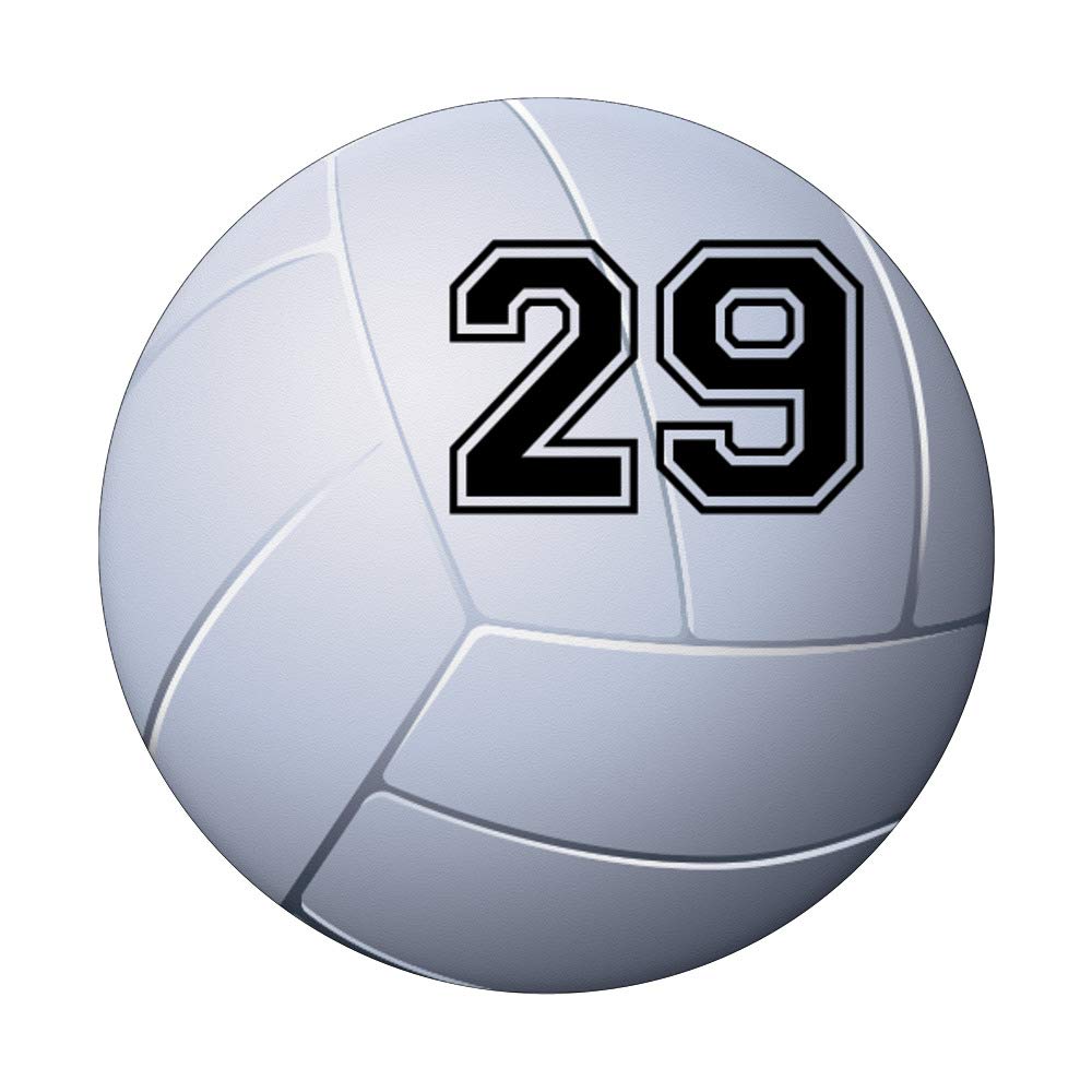 Number 29 On A Volleyball