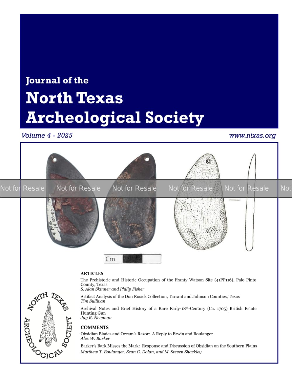 PROOF: Journal of the North Texas Archeological Society (Volume 4, 2025 ...