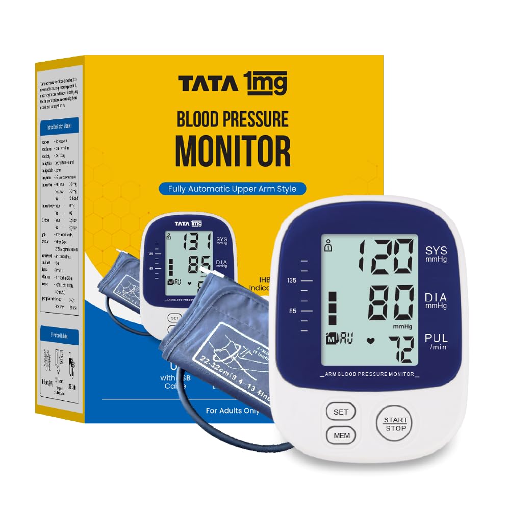 TATA 1mg Blood Pressure Monitor | Digital BP check machine for home ...
