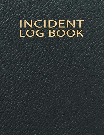 Accident and Incident Log Book: Accident & Incident Record Book Health ...