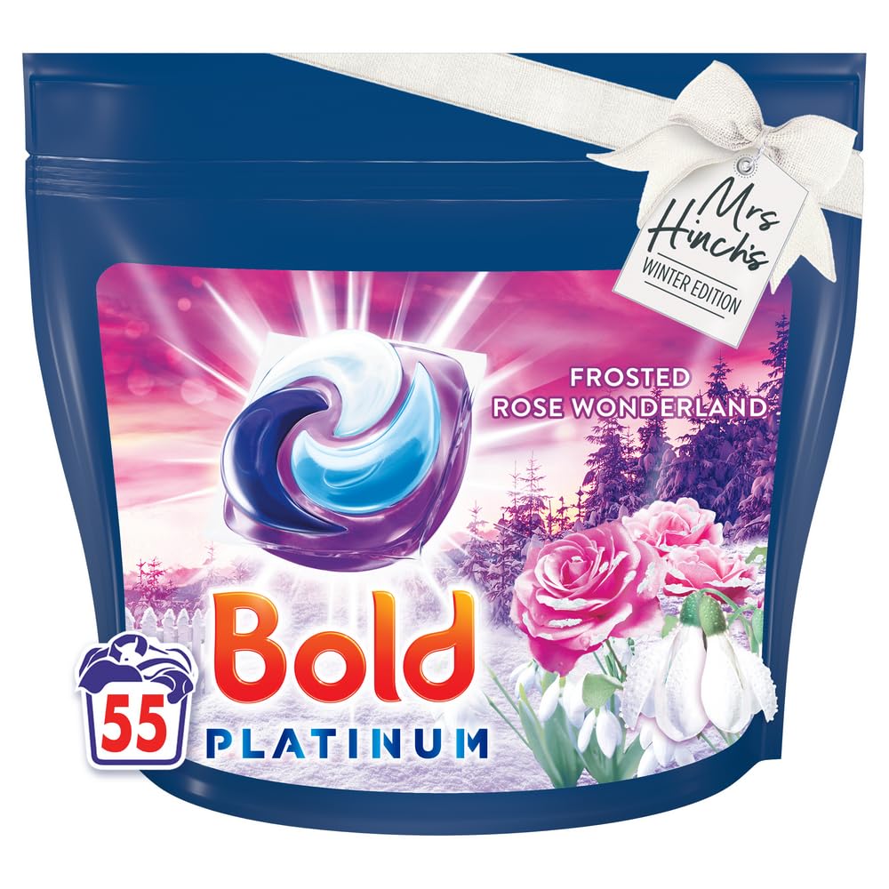 Bold All-in-1 Laundry Detergent, Washing Pods/Washing Liquid Capsules ...