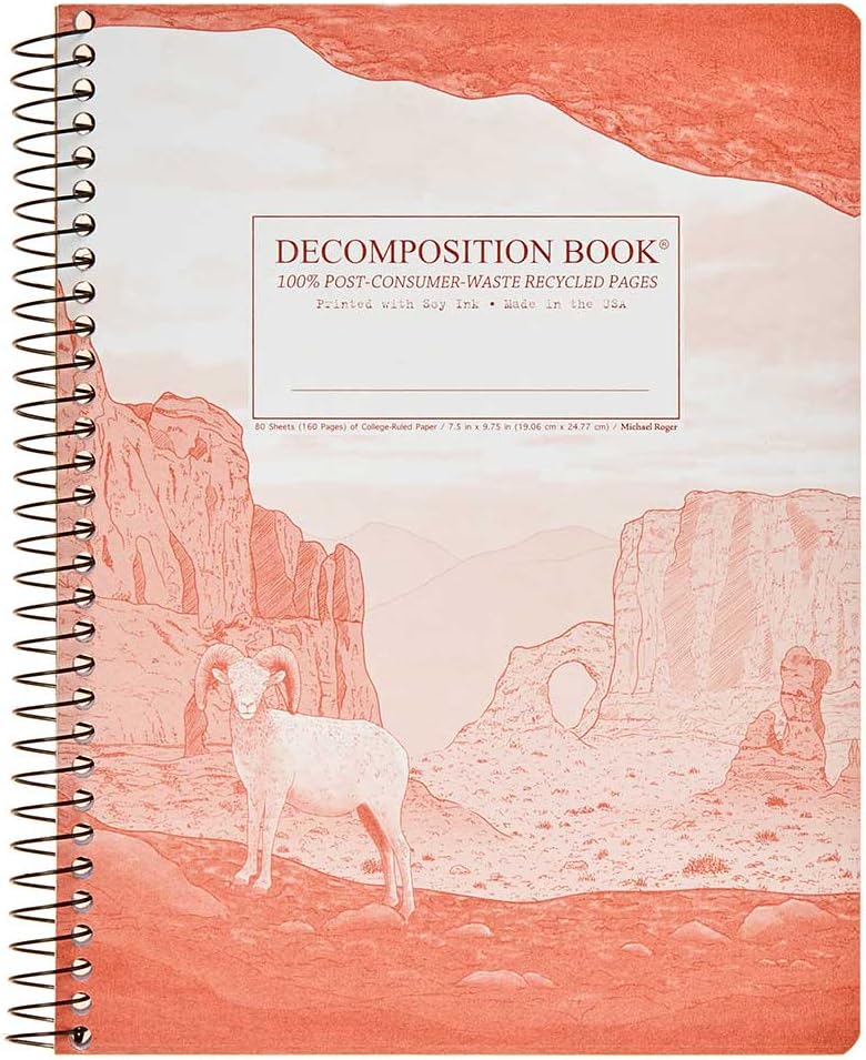 Amazon.com : Decomposition Redwood Creek College Ruled Composition ...