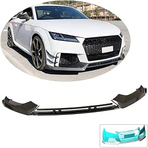 Amazon.co.jp: Front Spoiler Fit Audi TTRS Coupe Convertible 2016 2017 ...