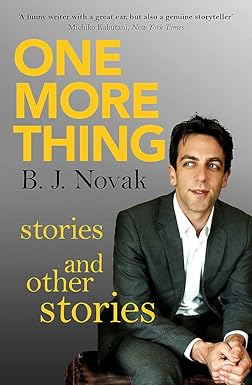 One More Thing: Stories and Other Stories: Amazon.co.uk: Novak, B. J ...