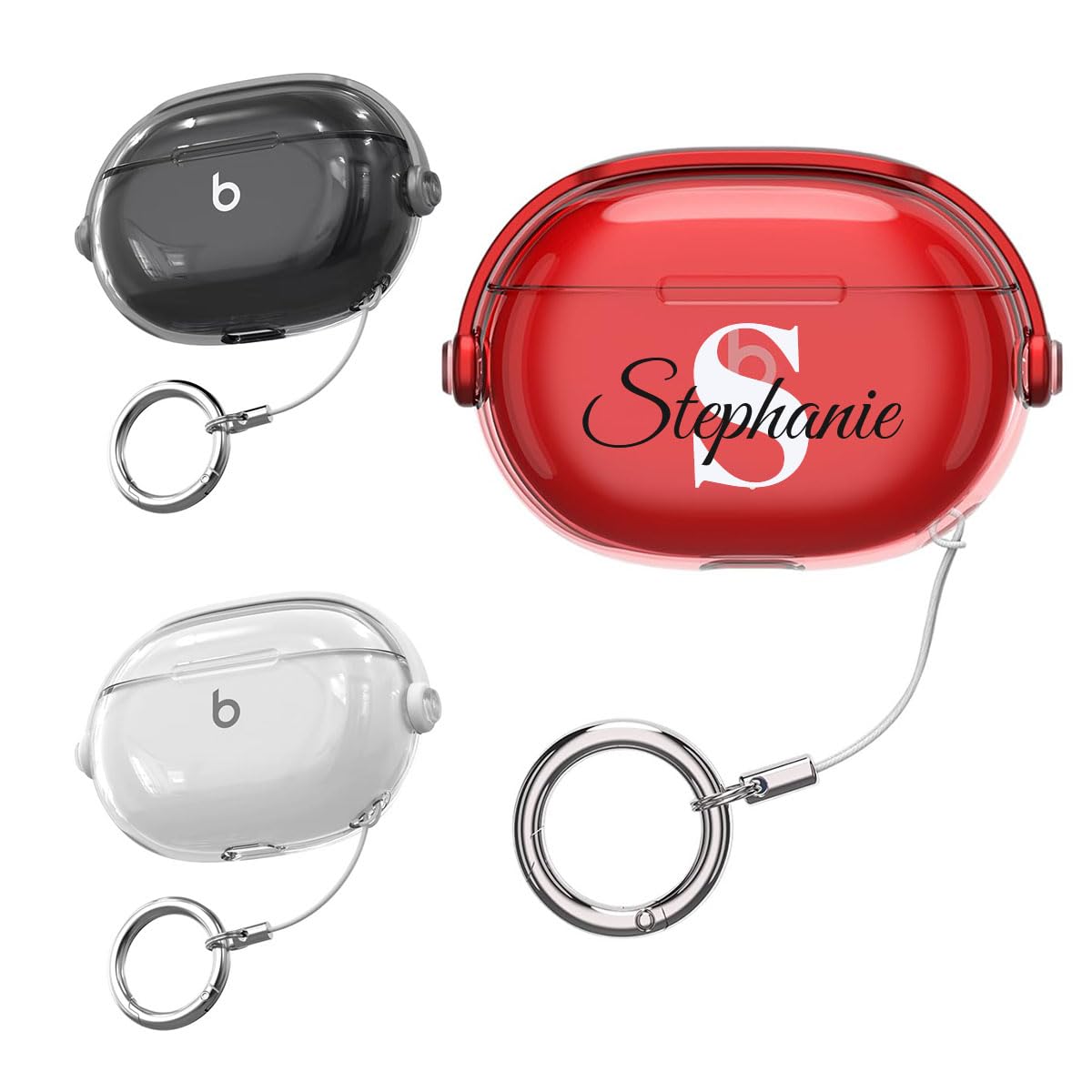 Amazon.com: Customized Name Initials Case for Beats Studio Buds/Buds ...