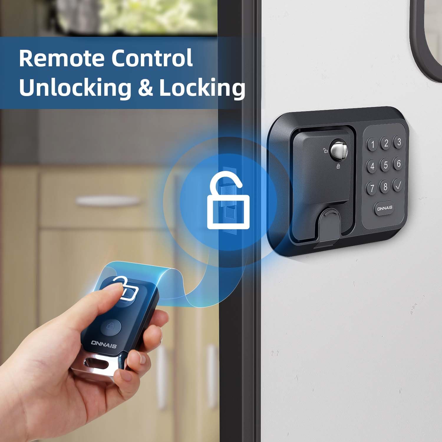 Snapklik.com : ONNAIS RV Keyless Entry Door Lock