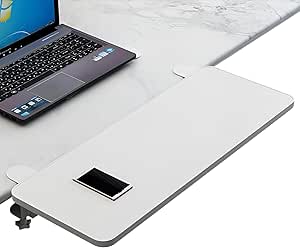 Amazon.com : Fourmor Ergonomics Desk Extender Tray - Foldable Keyboard ...