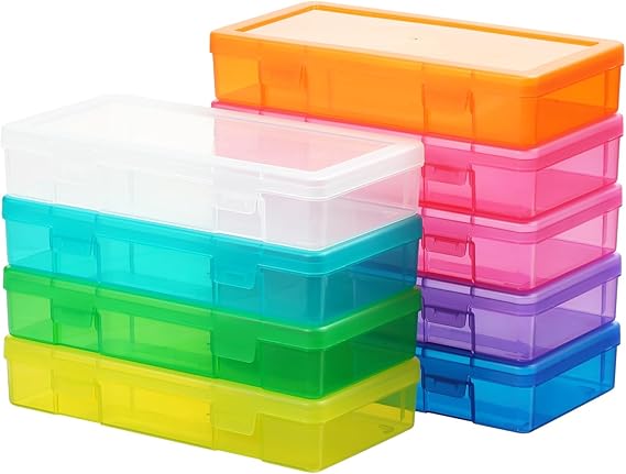 Amazon.com: OMNISAFE 9 Pack Medium Colored Plastic Hobby Art Craft ...