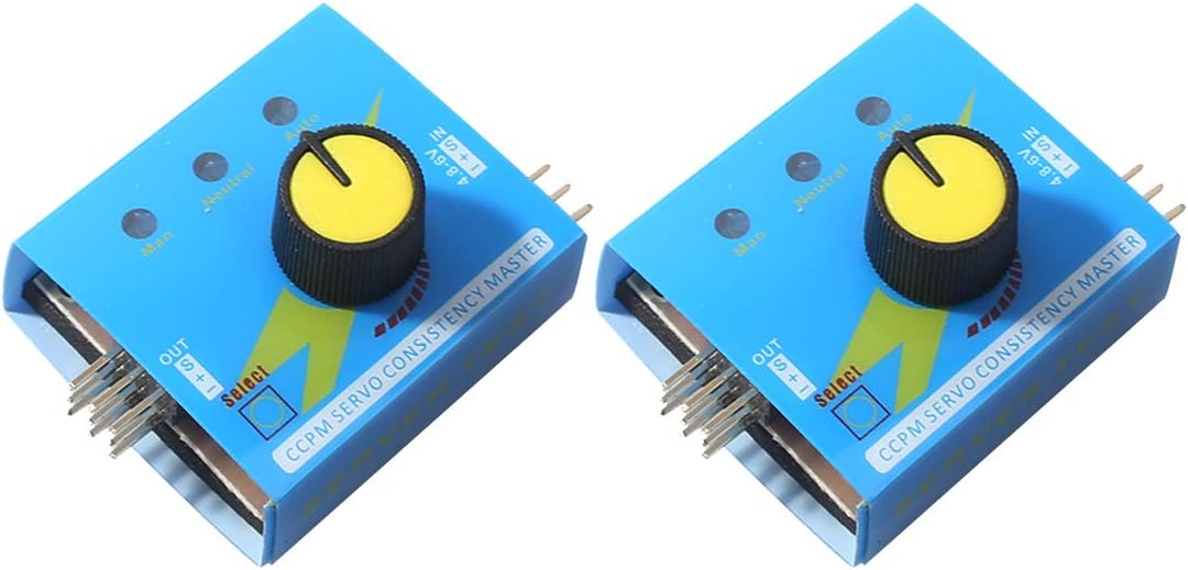 RC Helicopter Motor Servo Tester, (2pcs) Aeromodelling Remote Speed ...