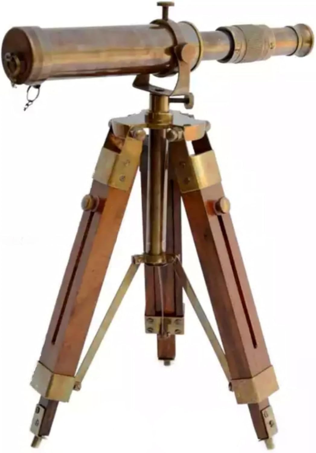 Amazon.com: Brass Alidade Decorative Telescope 4" with Base Compass ...