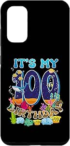 Amazon.com: Galaxy S20 It's My 100th Birthday Aquarium Ocean Animals 100 Year Old Case : Cell ...