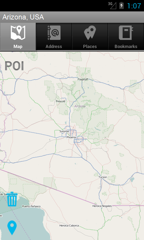 Arizona, USA Pocket-Karte: Pocket Globe:www.amazon.com:Appstore for Android