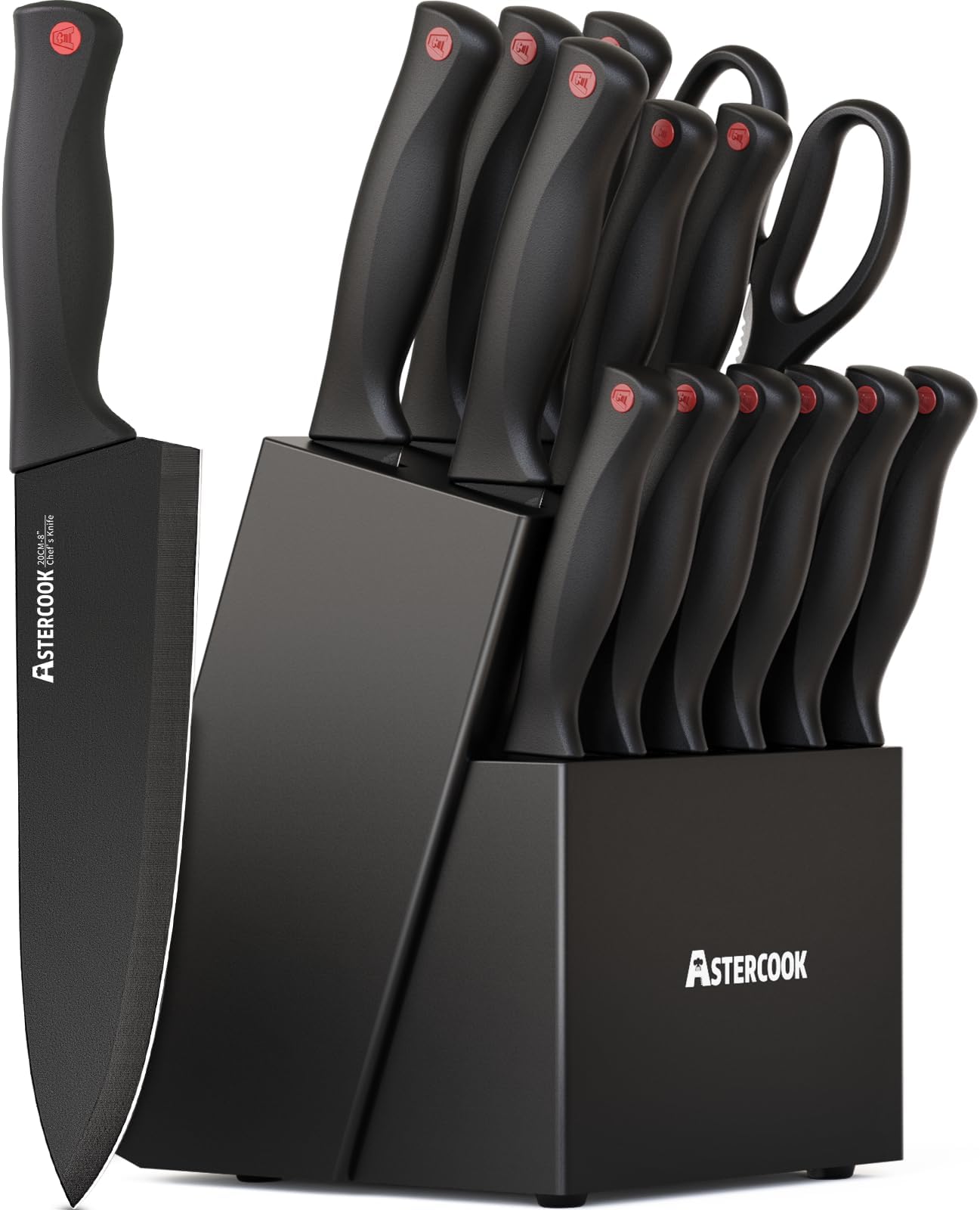 Amazon.com: Ninja Foodi StaySharp Knife Block with Integrated Sharpener ...