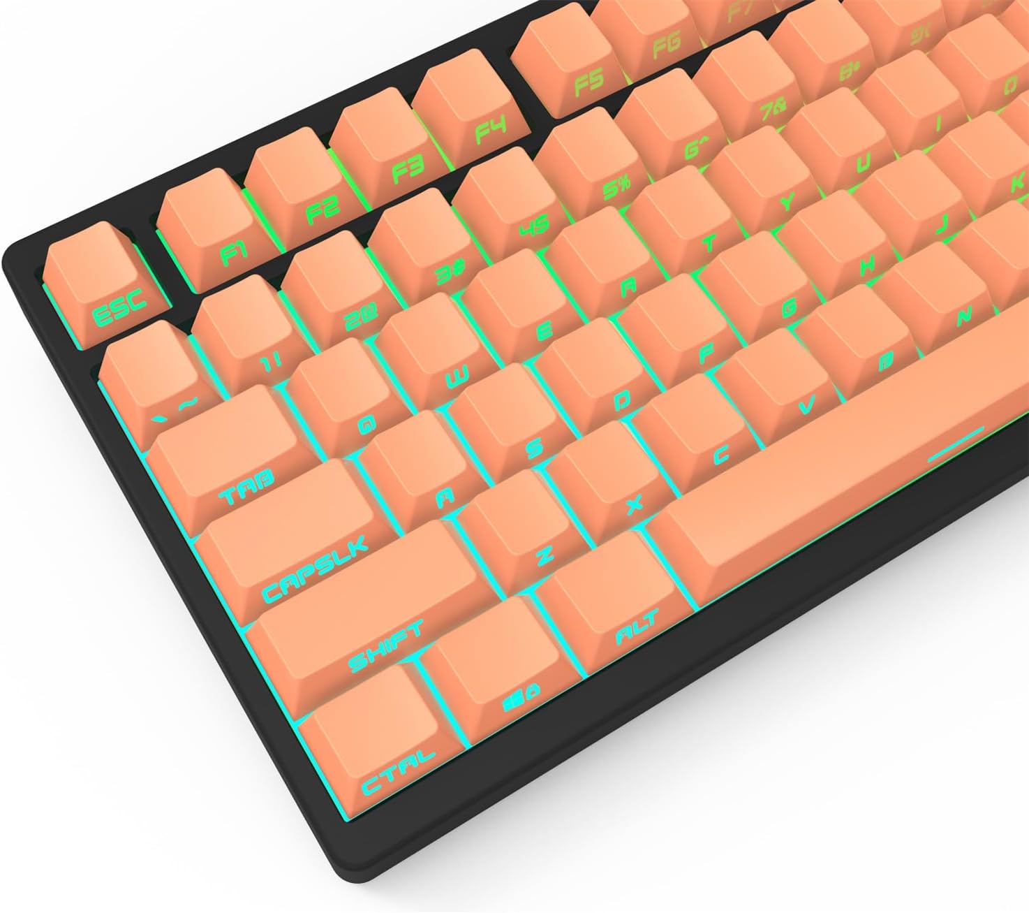 Amazon.com: Archuu PBT Keycaps, 108 Keys P9 Mechanical Keyboard Key ...