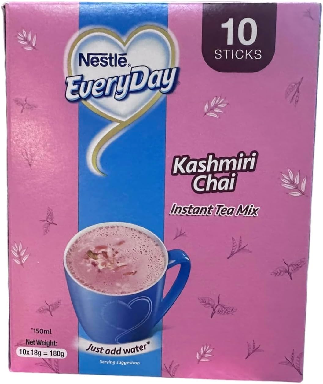 Nestle Everyday Kashmiri Chai Instant Tea Mix 10 Sticks x 18 g- Just ...