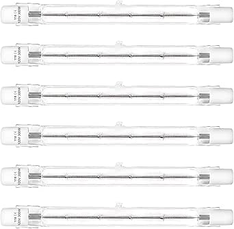 LedWekei Halogen Light Bulbs,T3 R7S Halogen Bulb 118mm 300w,J Type t3 ...
