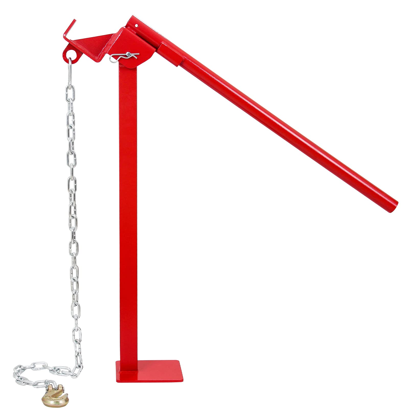 Amazon.com: Hasopy T Post Remover Puller, 32" Standing Frame Fence Post ...