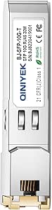 QINIYEK Émetteur-récepteur SFP+ 10GBase-T,émetteur-récepteur cuivre 10G SFP+ RJ45,Compatible ...
