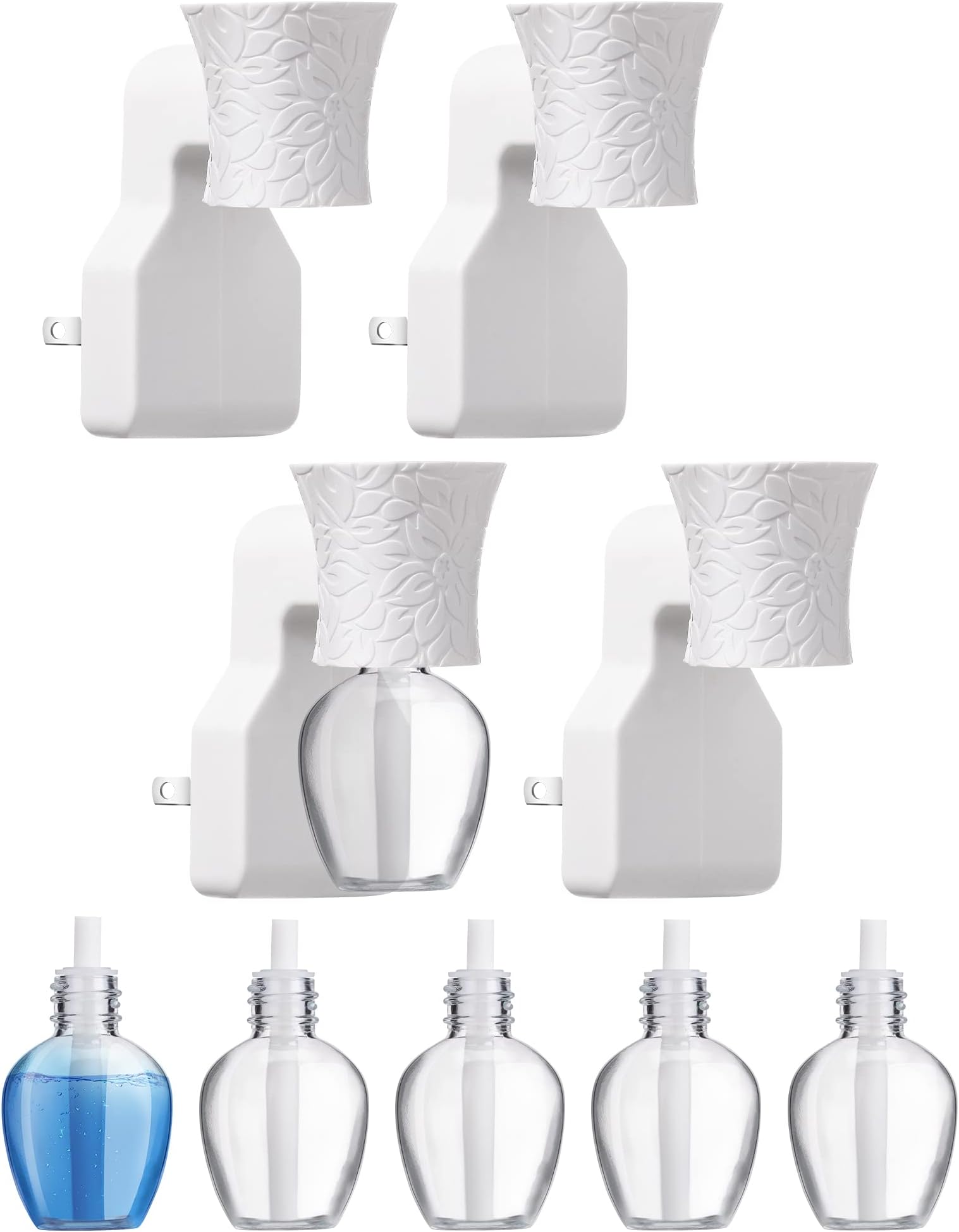 Amazon.com: Sratte 4 Pieces Plug in Diffuser WallFlower Fragrance Oil ...