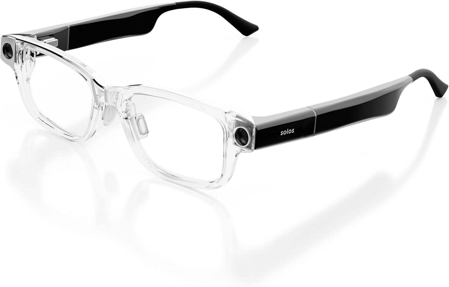 Amazon.com: SOLOS Smart Glasses AirGo™ V Krypton 2 | Shiny Crystal Gray ...