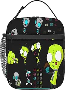 Amazon.com: CONPELSON Lunch Bags Invader Anime Zim Insulated Lunch Tote ...