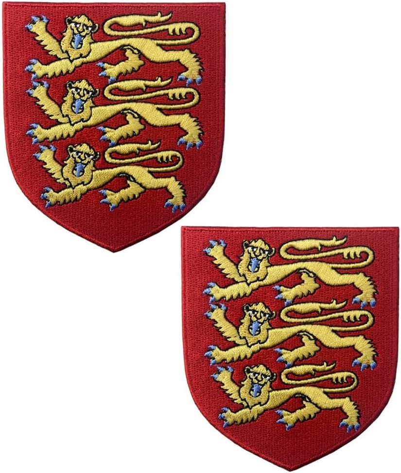 Amazon.com: England Royal Coat of Arms Patch Hook and Loop Tactical ...