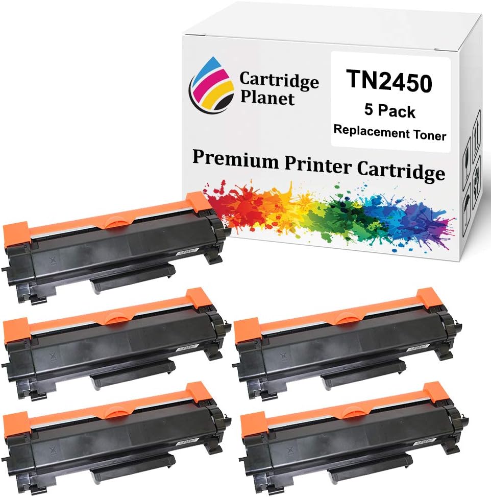 Cartridge Planet 2-Pack Compatible Toner Cartridge for Brother TN-2450 ...