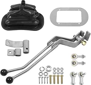 GOMADEIT Twin-Stick Shifter fits for GM NP205 8-Bolt Transfer Case Twin ...