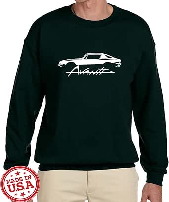 Studebaker Avanti Classic Outline Design Sweatshirt Small Forest ...