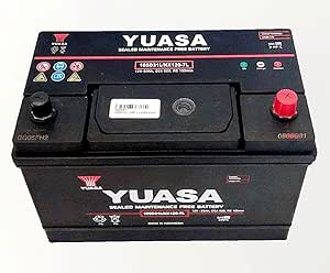 Yuasa 105d31l 93ah maintenance free car battery: Buy Online at Best ...