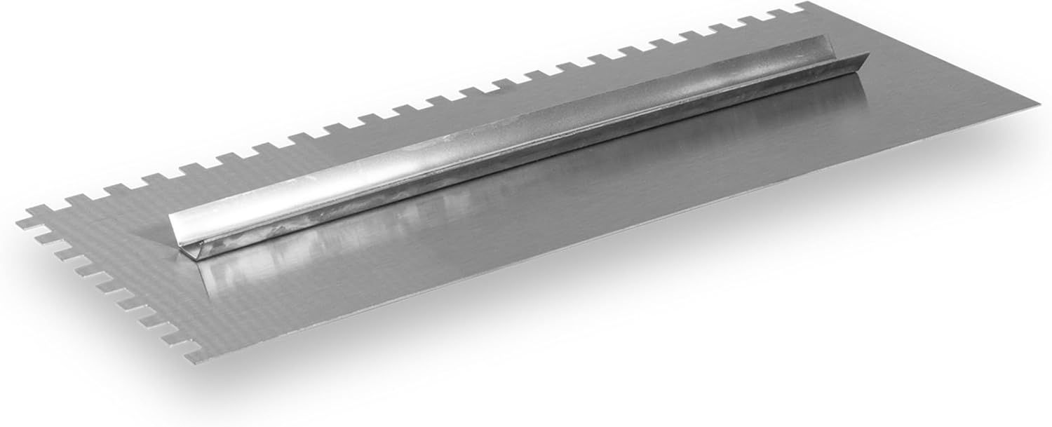 BARWALT Ultralife Trowel Blades, Right-Handed, Square Notch Shape, 6 ...