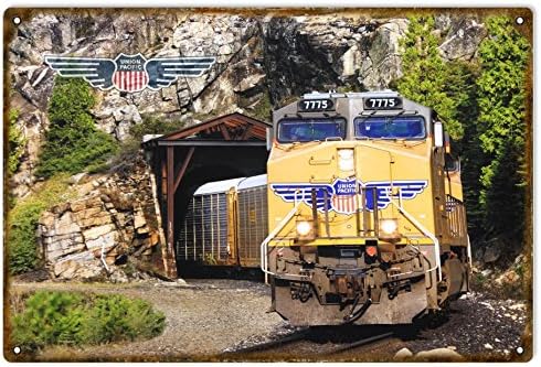 Amazon.com: Victory Vintage Signs Union Pacific Railroad Sign with ...