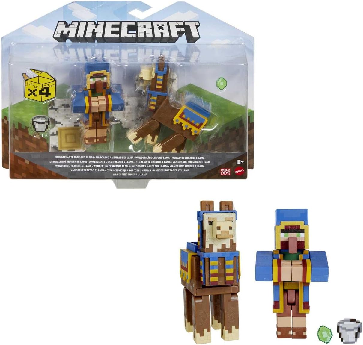 Mattel Minecraft Craft-a-Block 2-Pack: Action Australia | Ubuy