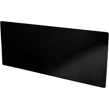 The Vitreo Black Glass Radiator Cover Large (1600 mm): Adam: Amazon.co ...