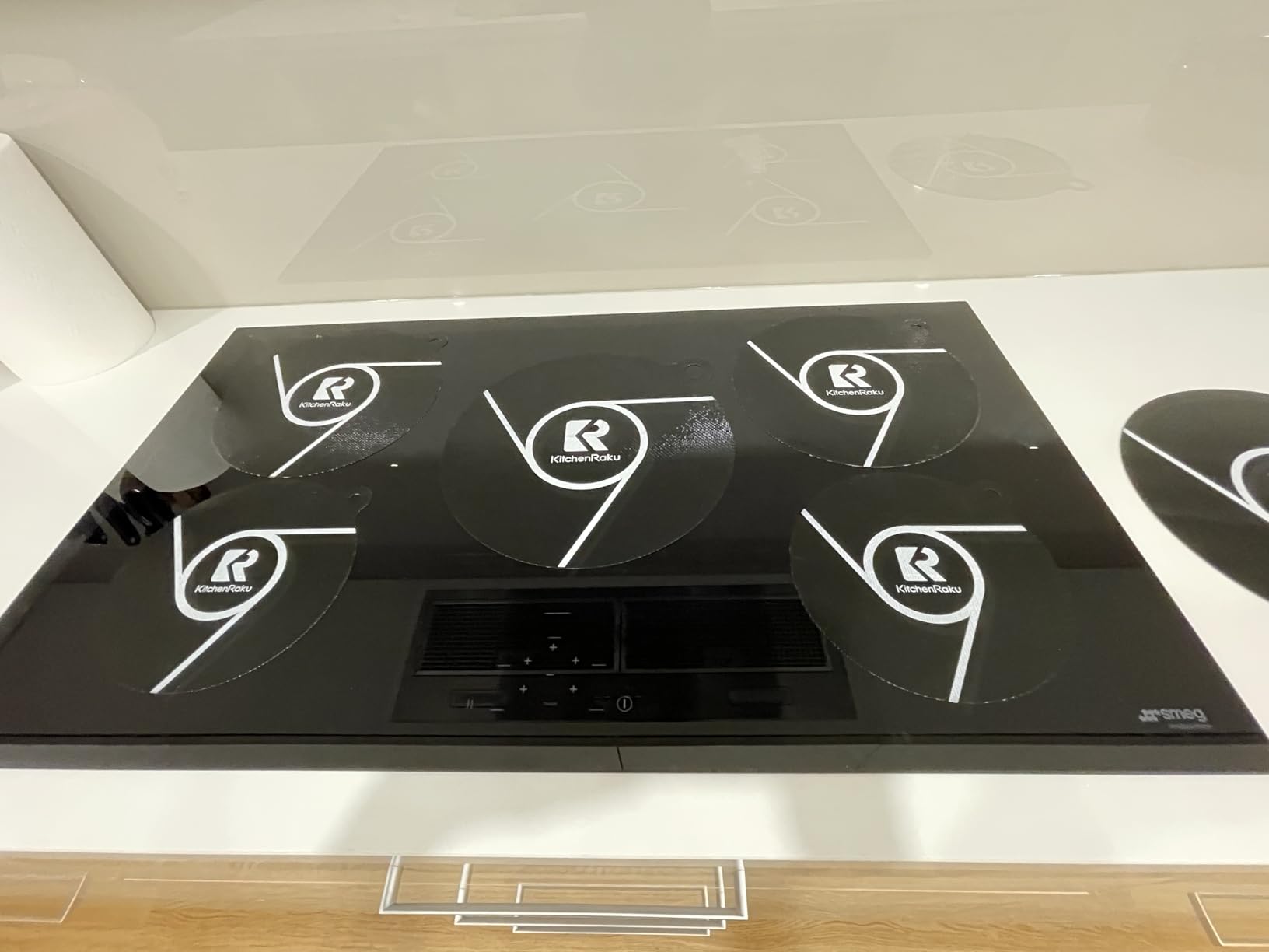 2 PCS Induction Cooktop Mat - Induction Hob Protector- (Magnetic ...