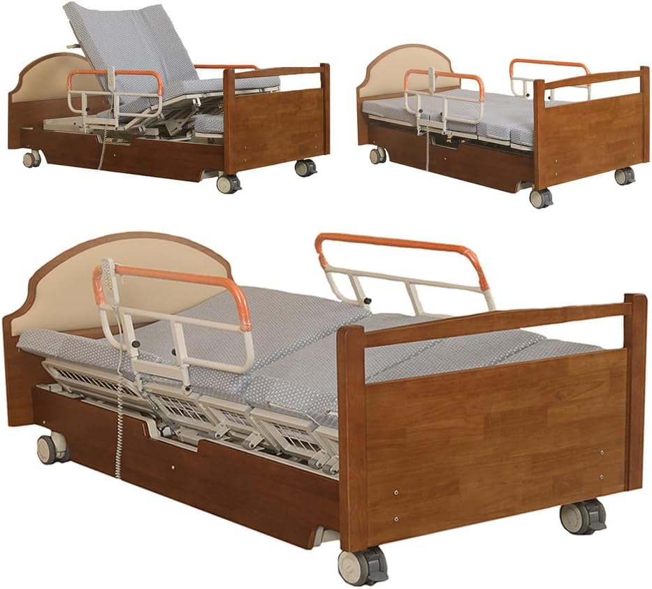 Amazon.com: AEXET 8 Function Hospital Bed with Lateral Tilting ...