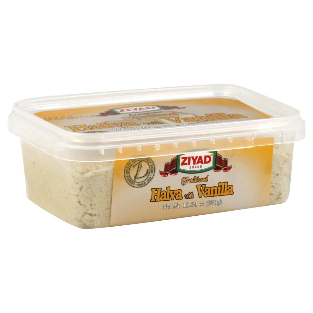 Amazon.com : Ziyad Traditional Mediterranean Sesame Fudge Halva with ...