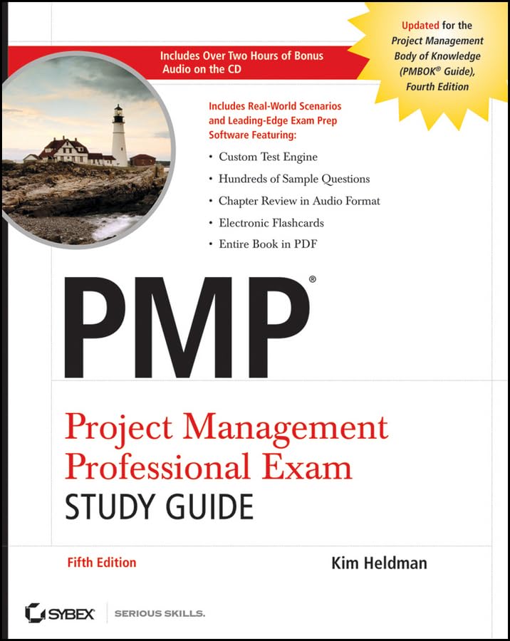Amazon.com: PMP Project Management Professional Exam Study Guide ...