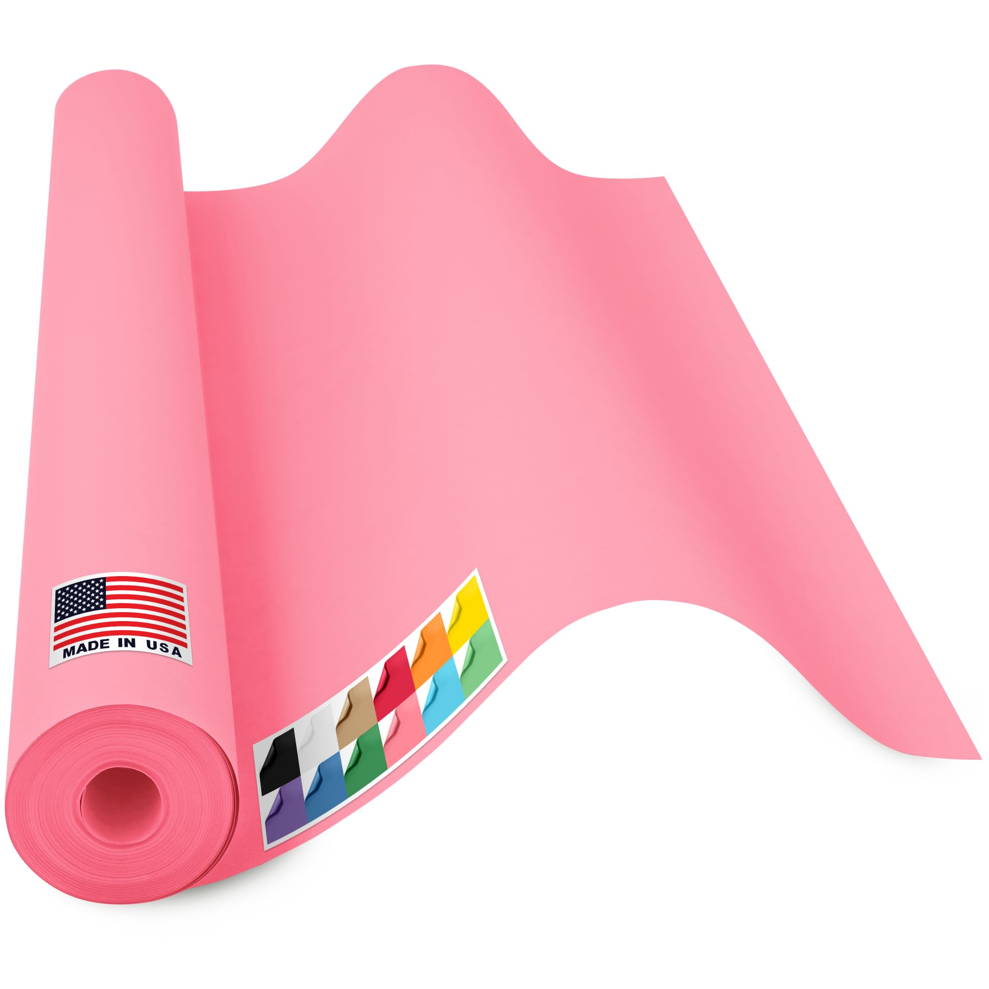 Amazon.com: Paclord USA Made 36" x 1200" Pink Kraft Paper Roll, 45 lbs ...