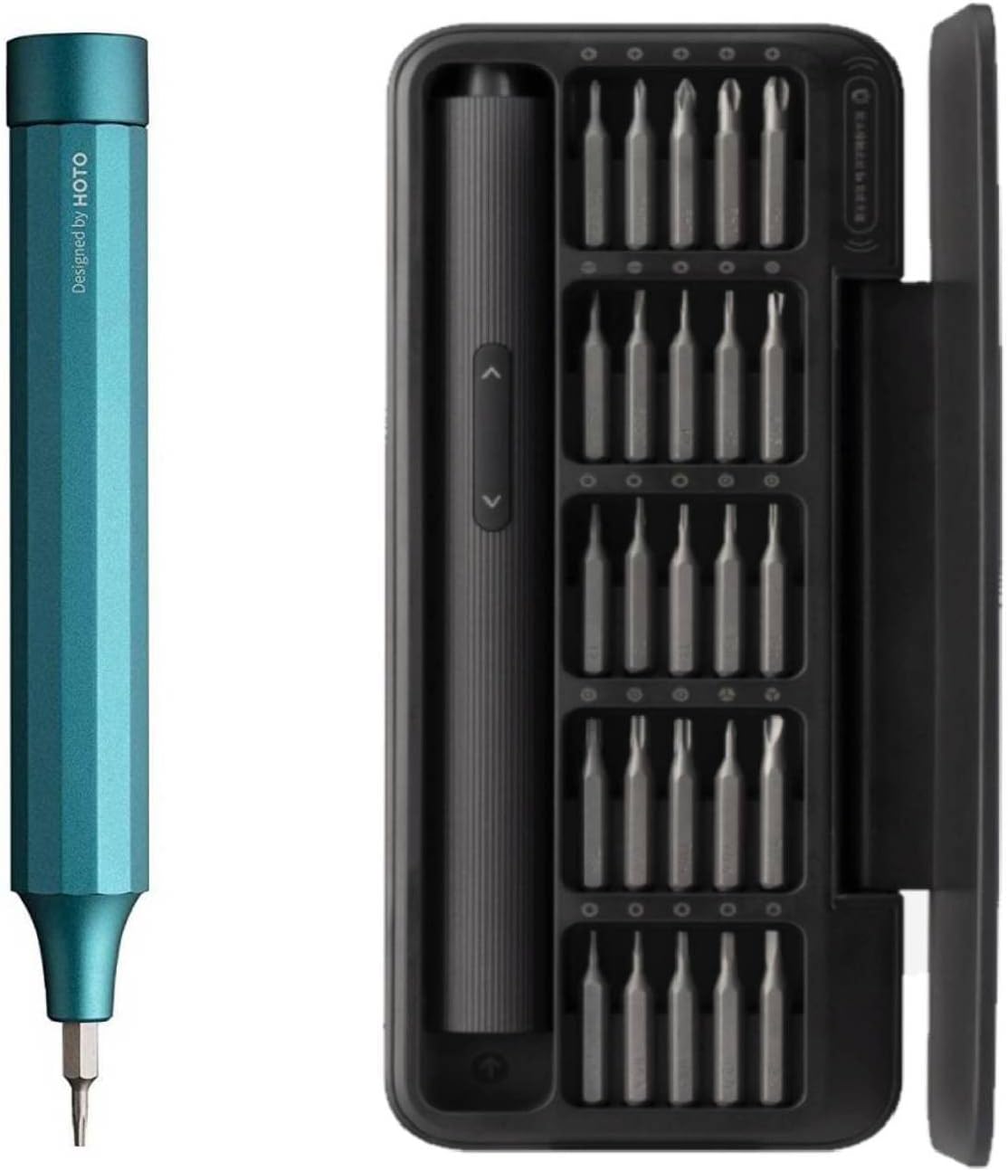 Amazon.com: HOTO 25 in 1 Precision Electric Screwdriver Set Bundle with ...