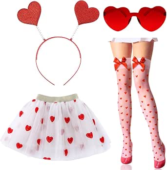 Ausejopeac - Disfraz de Cupido de San Valentín para mujer, tutú de ...